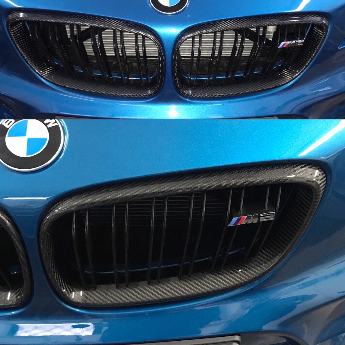 ALPHA-N carbon kidney cover set suitable for M2 F87 - Alpha-N Shop ...